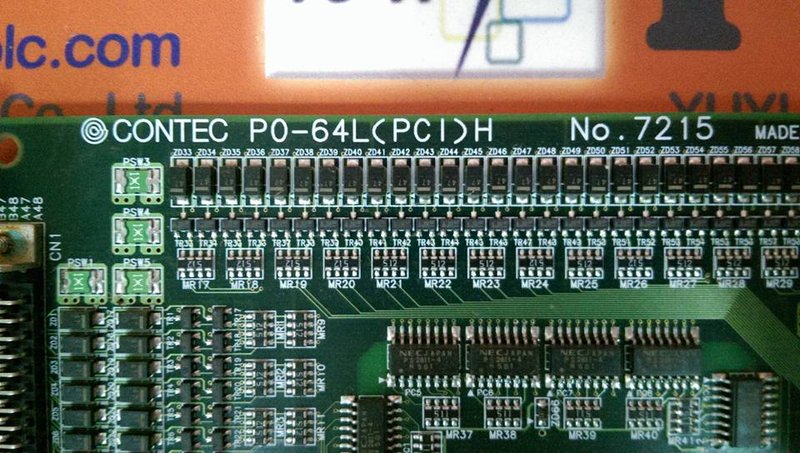 CONTEC ISOLATED DIGITAL OUTPUT PCI BOARD PO-64L(PCI)H - PLC DCS SERVO Control MOTOR POWER SUPPLY ...